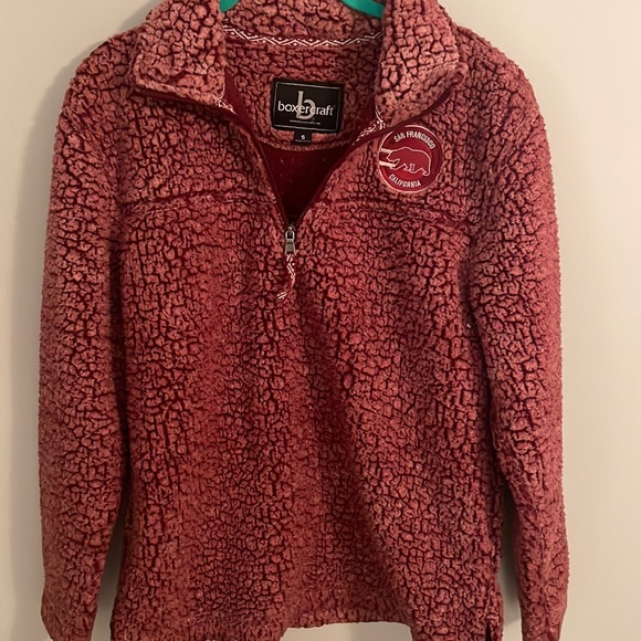 boxercraft | Jackets & Coats | Boxer Craft Sherpa Size Small Maroon ...